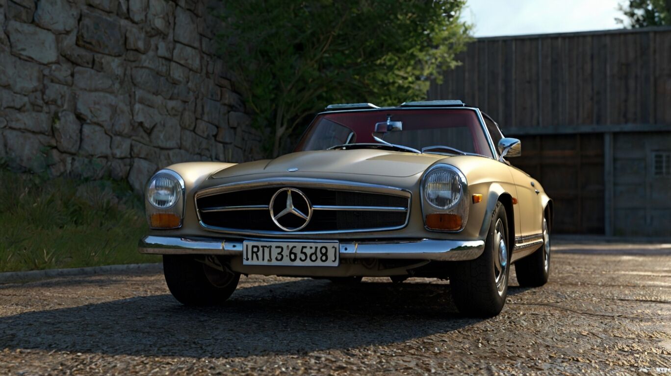 Best Mercedes-Benz 280 SL Restoration: Classic German Cars